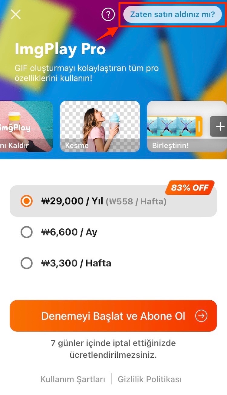 I purchased Pro, but why can't I use it? – ImgPlay