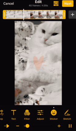 Add, Edit ＆ Animate Sticker – ImgPlay Guide & FAQ