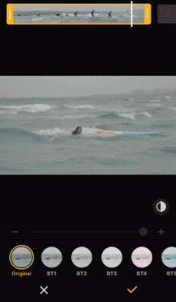 Apply filters ＆ Adjust effects – ImgPlay